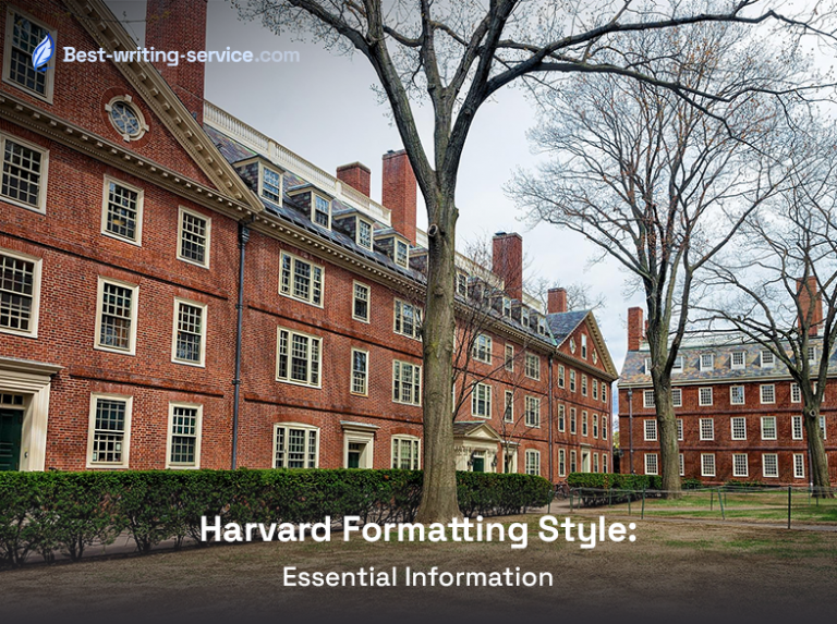 Essential Information on Harvard Formatting Style